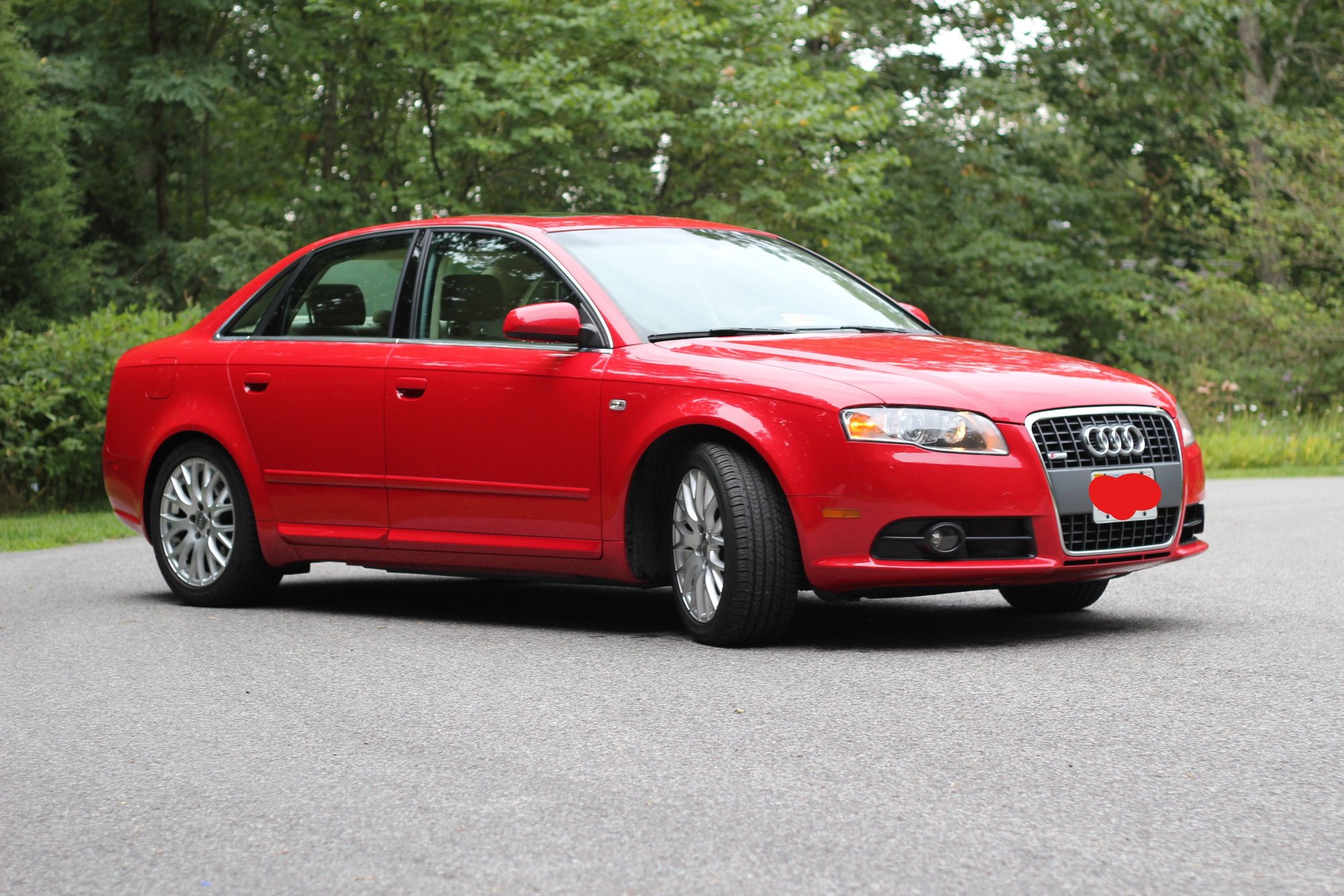 Audi A4 FS in VA: 2008 A4 S-Line For Sale Red on Tan w/ Manual ...