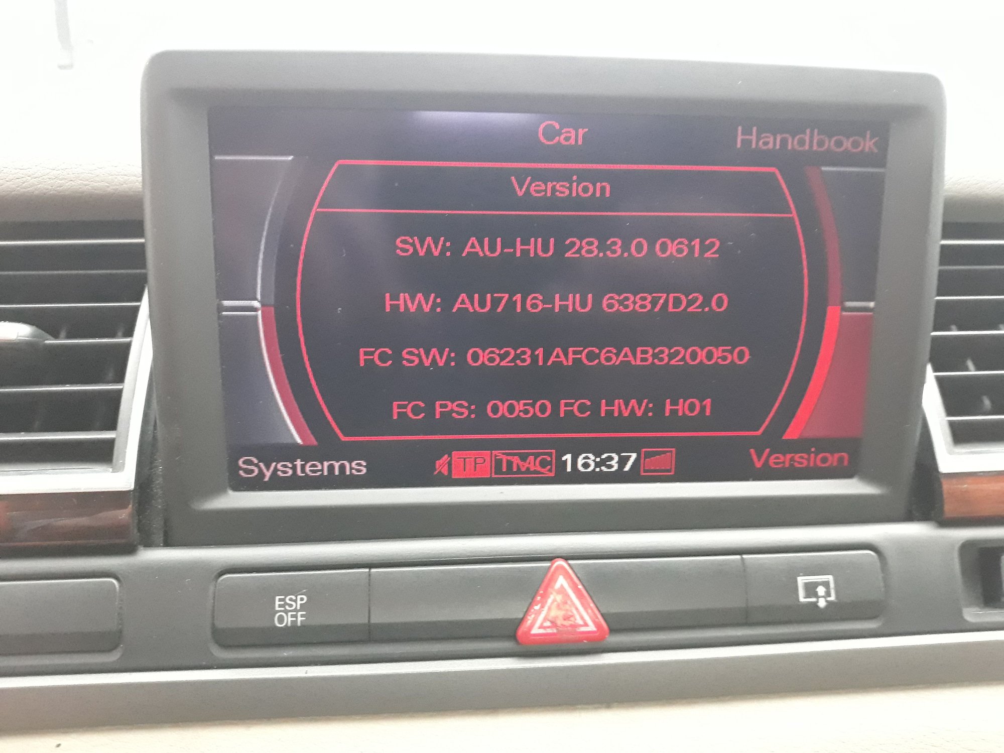 Q7 control head on A8 - AudiWorld Forums