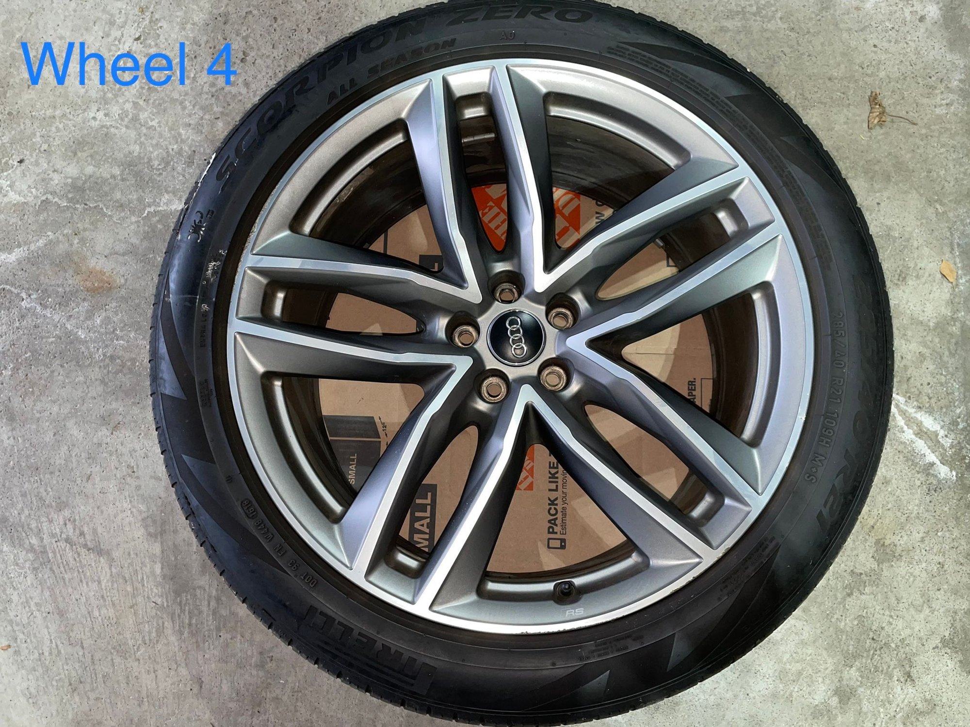 4M Q7 21” RS Titanium Finish OEM Wheels - AudiWorld Forums