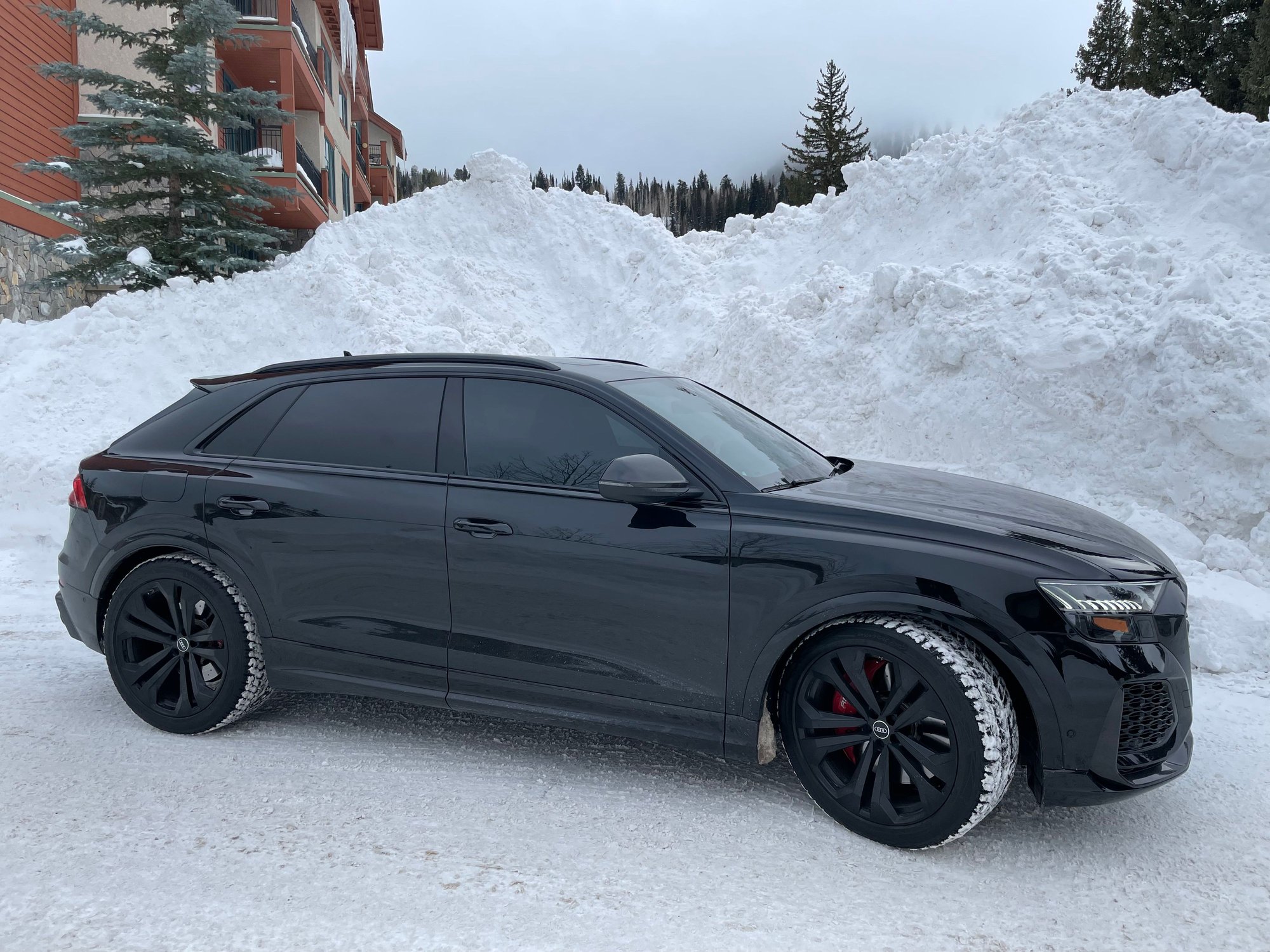 RS Q8 in snow - AudiWorld Forums