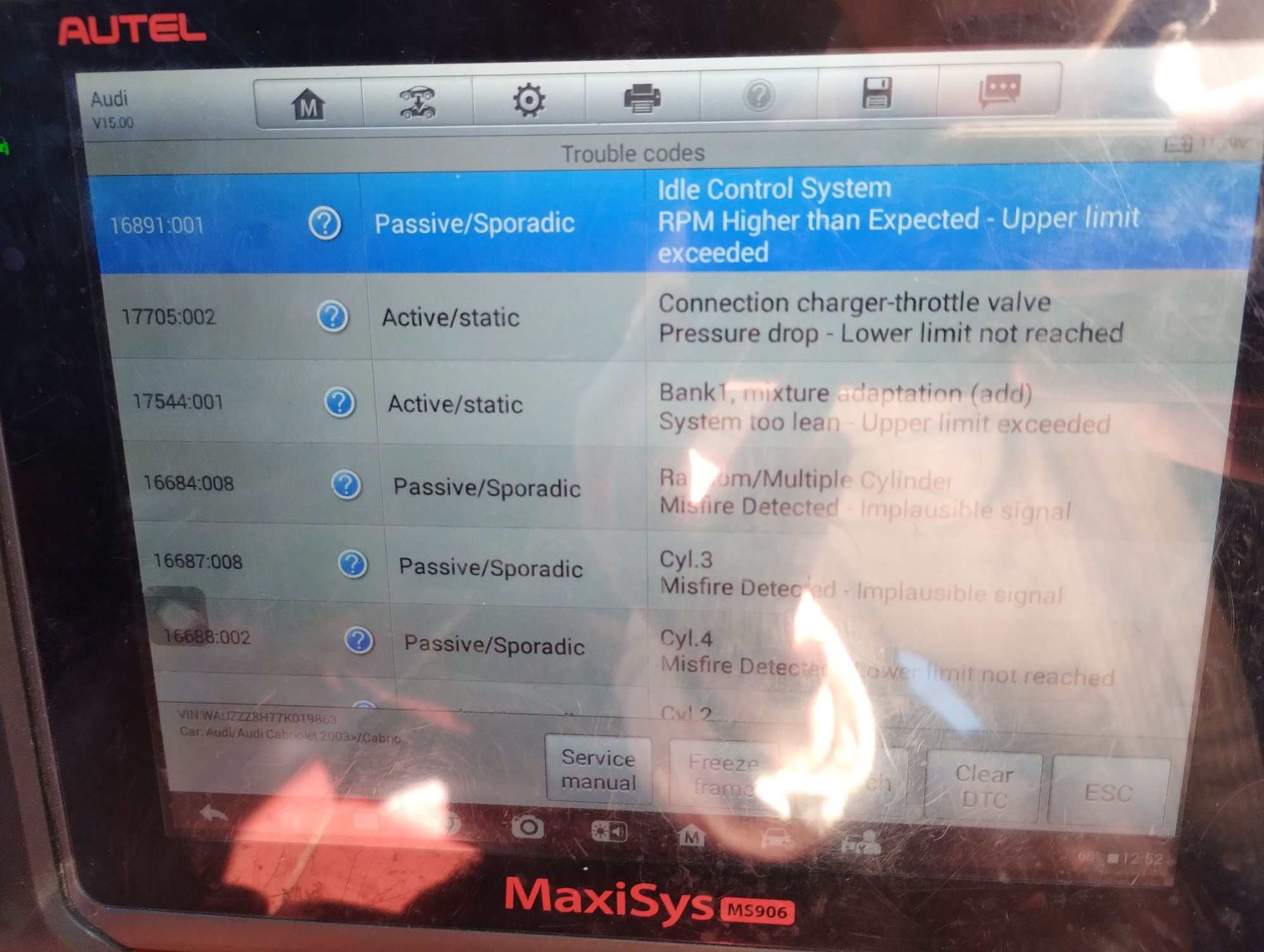 Misfire issue - Audi A4 cabriolet 1.8T B7 petrol - AudiWorld Forums