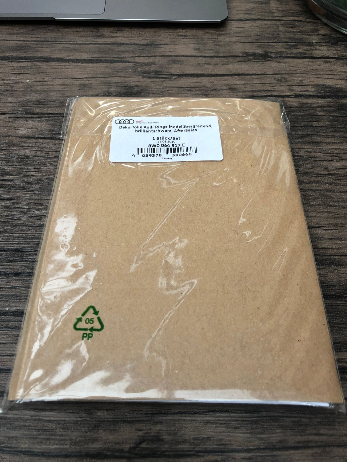 Audi Other OEM Audi Logo Decals 8W0064317D 8W0064317E - AudiWorld Forums