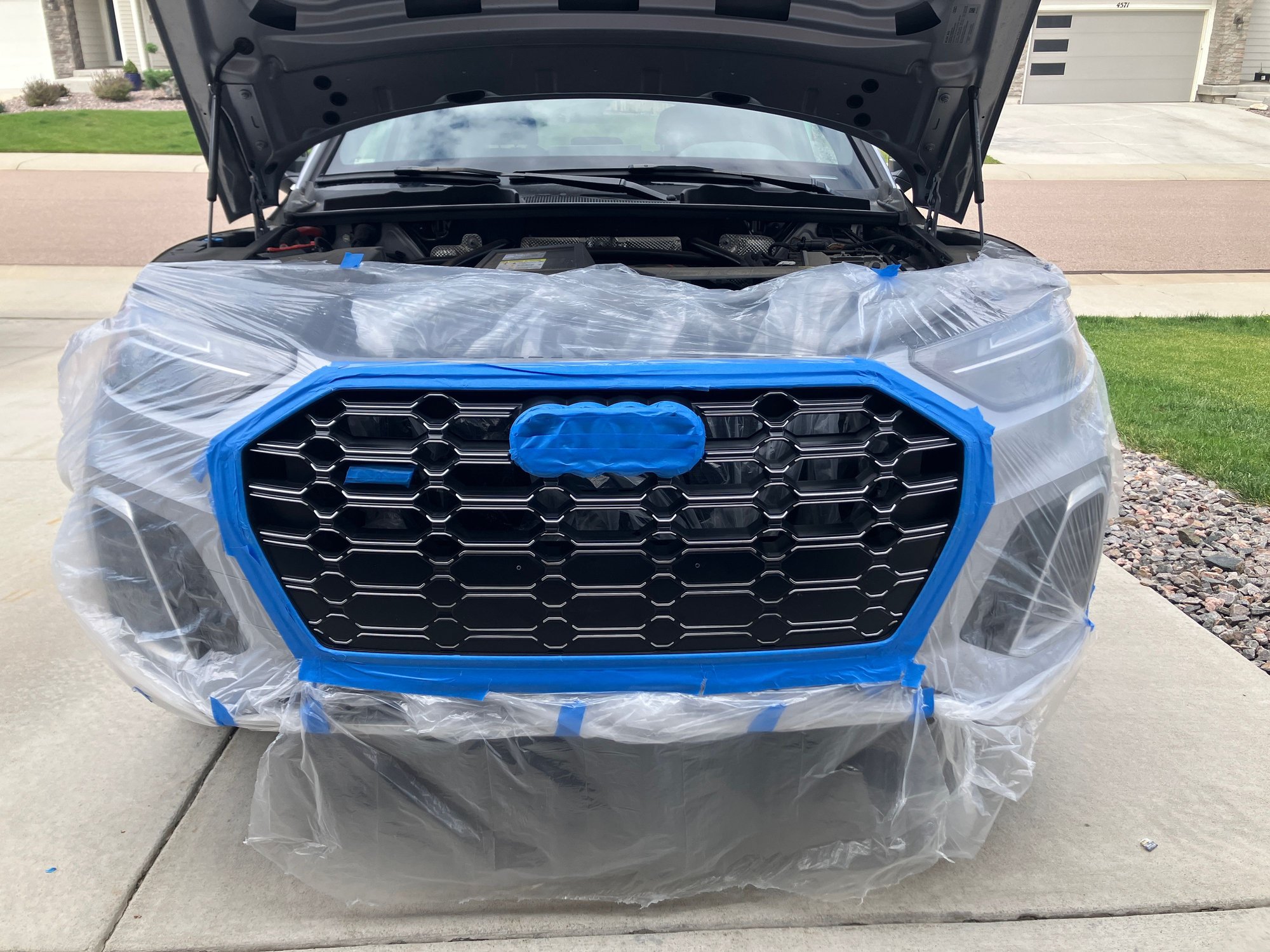 Blackout paint job - AudiWorld Forums