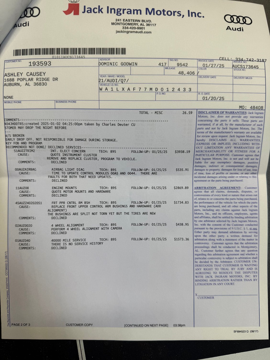 Recall for virtual cockpit instrument cluster - Page 2 - AudiWorld Forums