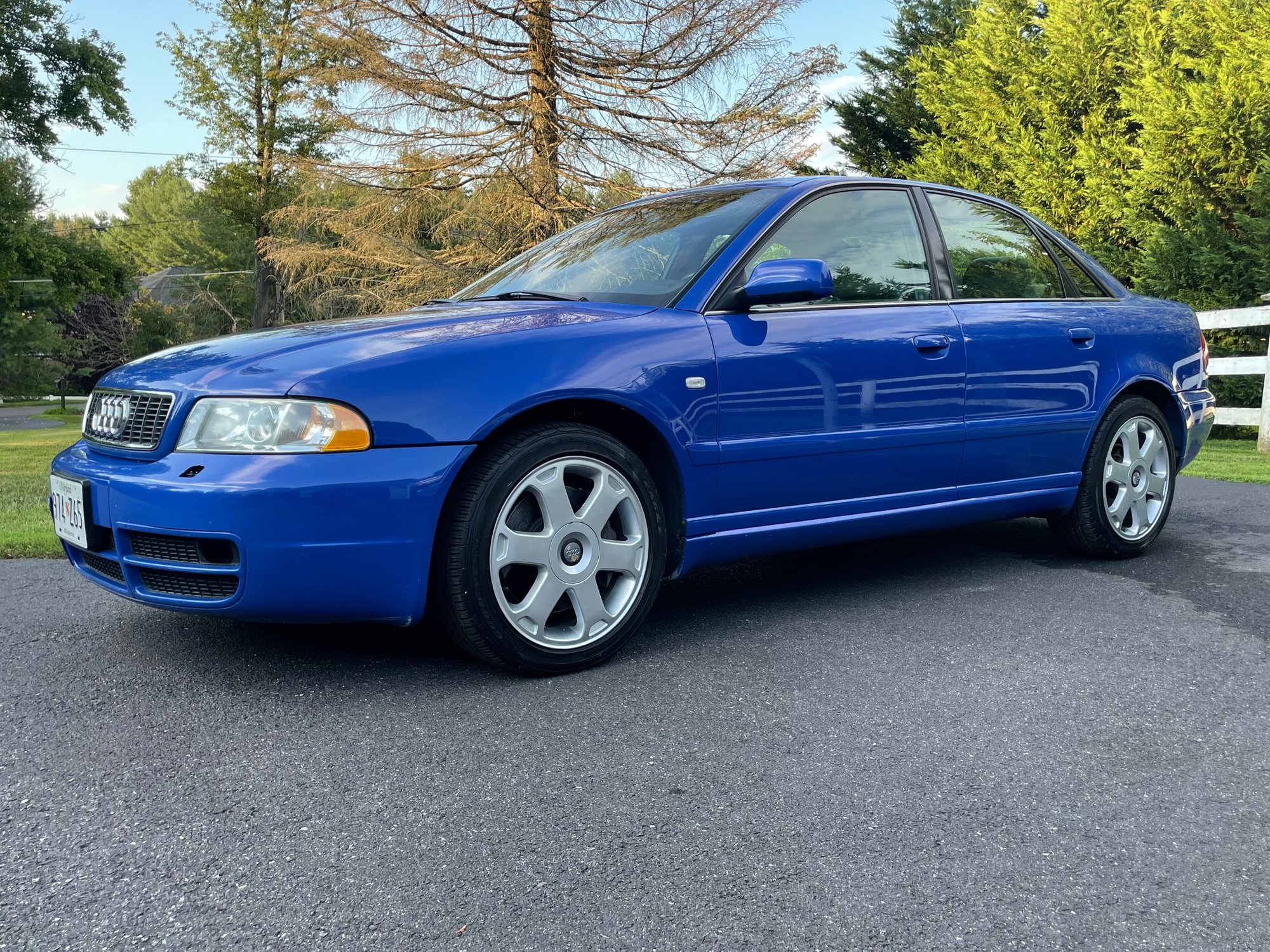 2001 Audi S4 Nogaro Blue/Silver Leather interior, Manual - AudiWorld Forums