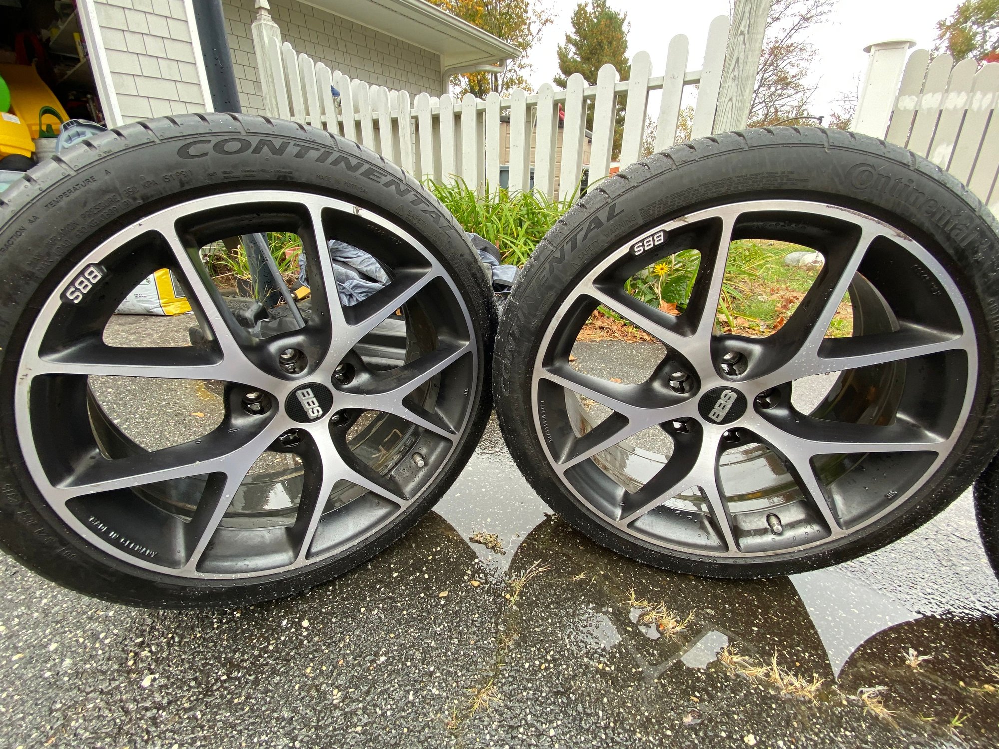 Audi A3/S3 All-Season Tire Set - Continental DWS 06 on BBS SR Wheels ...