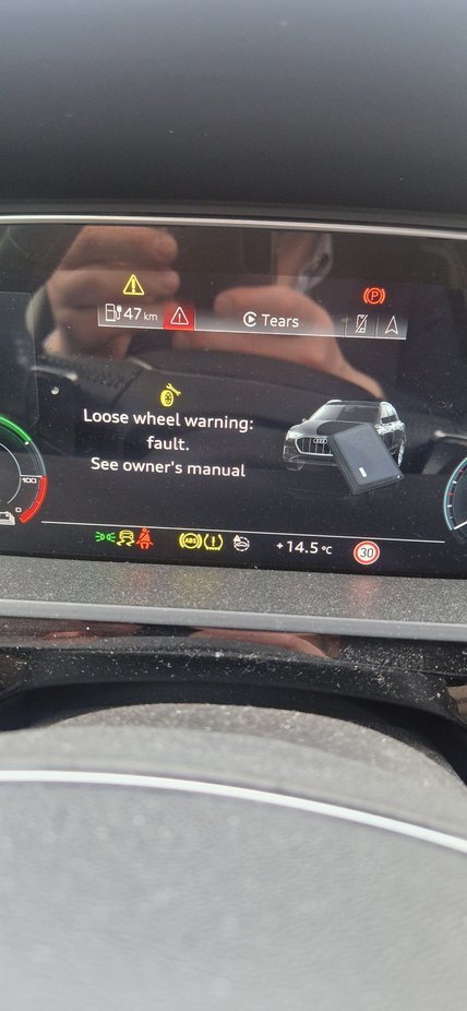 Cascade of yellow warning lights - AudiWorld Forums