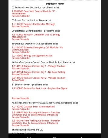 Prepurchase (DTC) Codes? - AudiWorld Forums