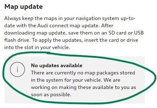 Q8 Map Updates - AudiWorld Forums
