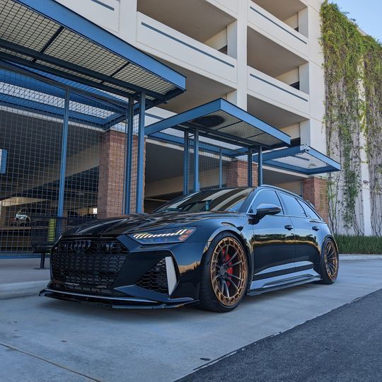 Set of AG Wheels Matt Black SRX01 22x11 +10 all around - AudiWorld Forums