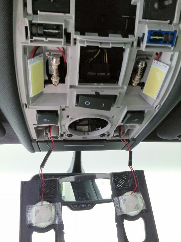 guide for replacing interior lights of a Q7 - AudiWorld Forums