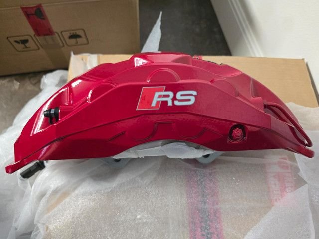 2024 RS6 Performance OEM Steel Brakes Kit (Red Calipers) - AudiWorld Forums