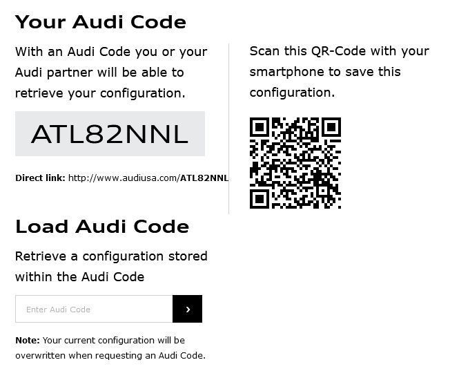 Build Order Question - Page 9 - AudiWorld Forums