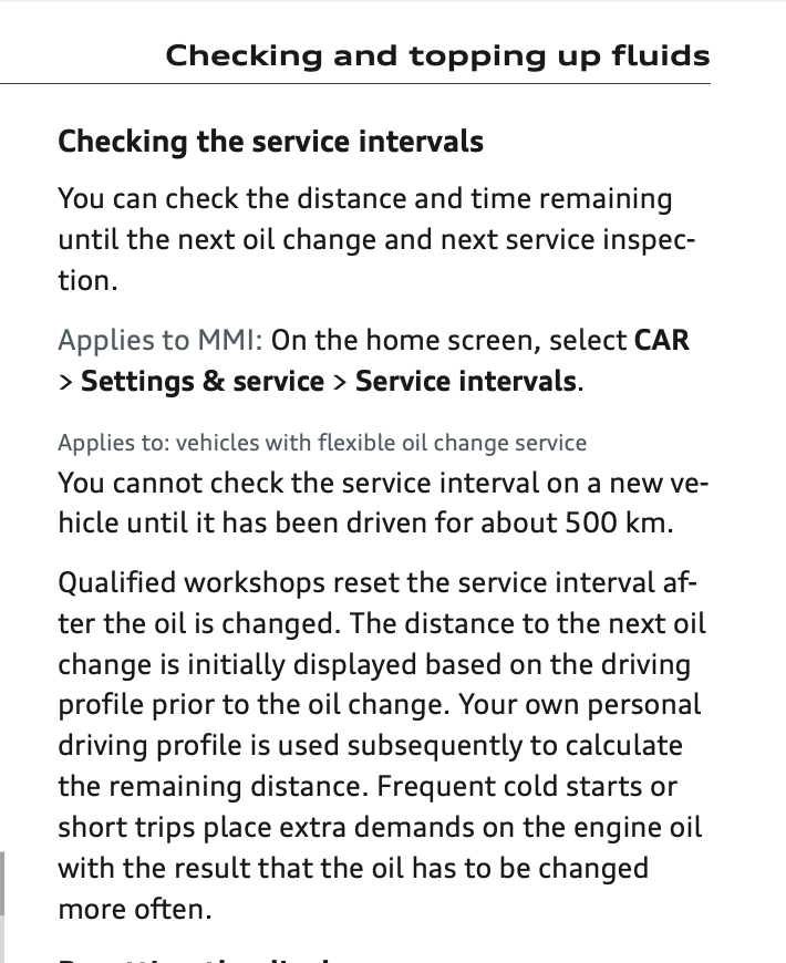 VAG oil change interval - AudiWorld Forums