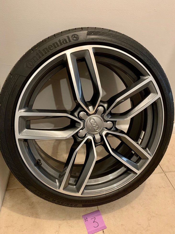 OEM 19” AUDI S3 5 Spoke Wheels | VW Vortex - Volkswagen Forum