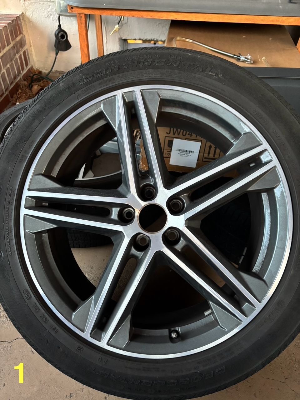 2018 SQ5 OEM Wheels 20x8 Alloy Machined Grey 5 Double Spoke - AudiWorld ...