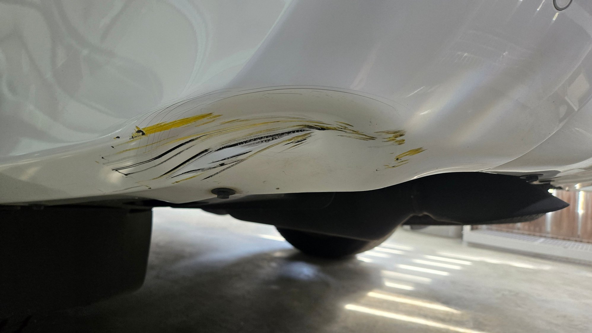 LX570 Lower Left Rear Bumper Fixable by PDR - ClubLexus - Lexus Forum ...