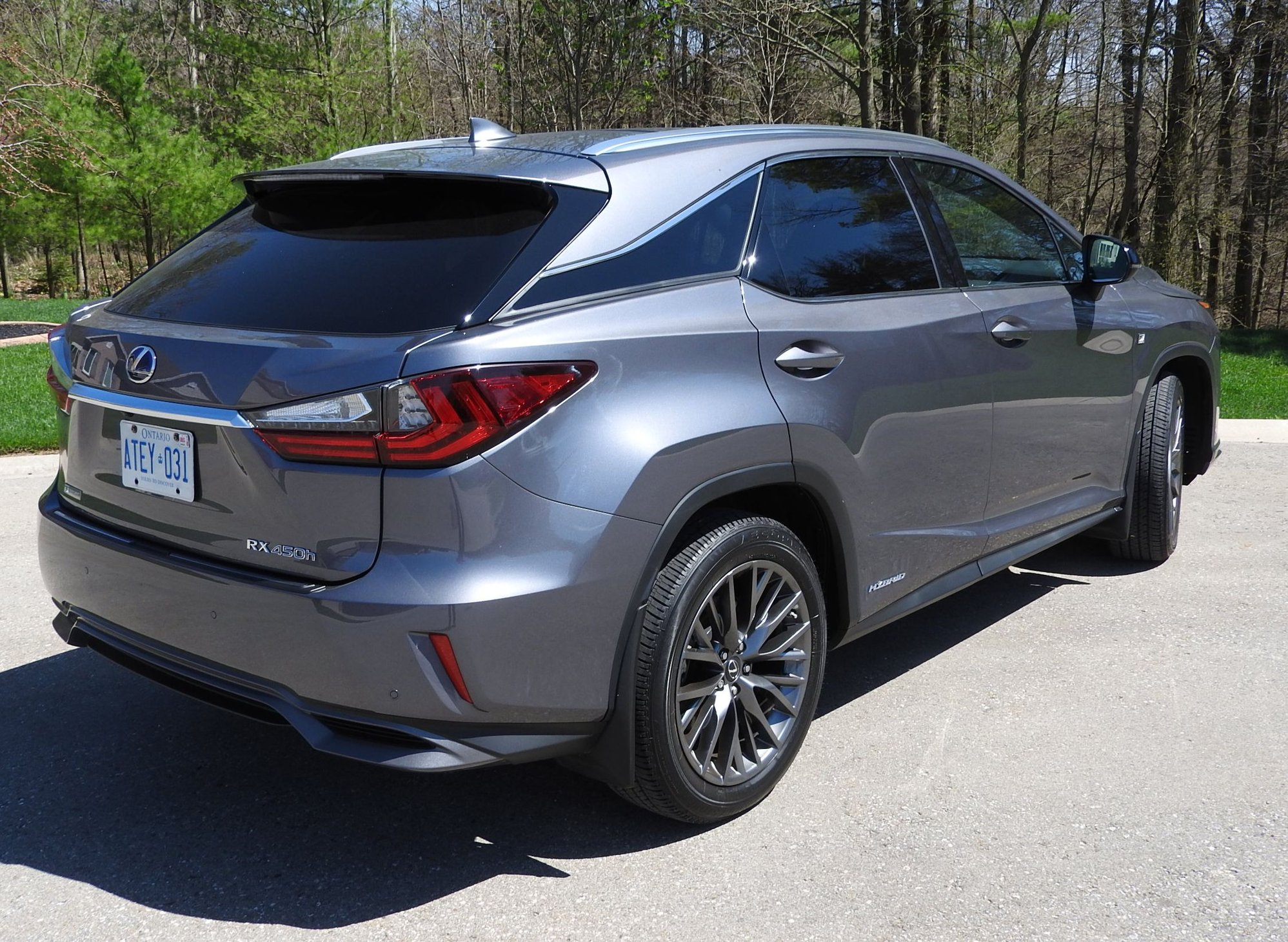 Rear bumper mod (RX350 -> RX450h) - ClubLexus - Lexus Forum Discussion