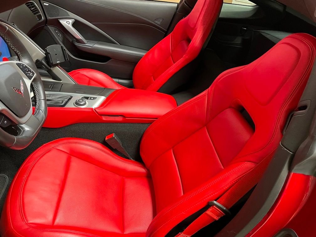 Added more Adrenaline red to the interior. - CorvetteForum - Chevrolet ...