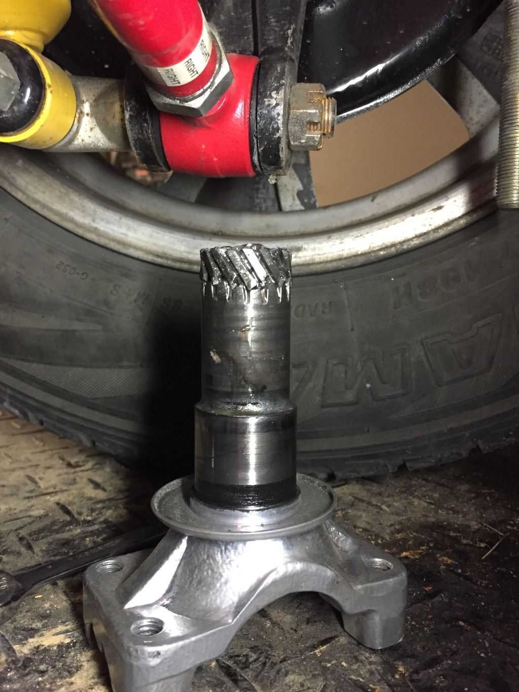 Broken Axle.....ouch! - CorvetteForum - Chevrolet Corvette Forum Discussion