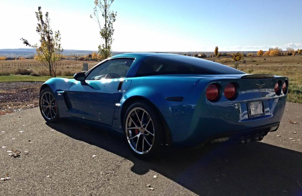 2008 Jetstream Blue Corvette Z06 for sale- (H/C/E)- Colorado 45,000 ...