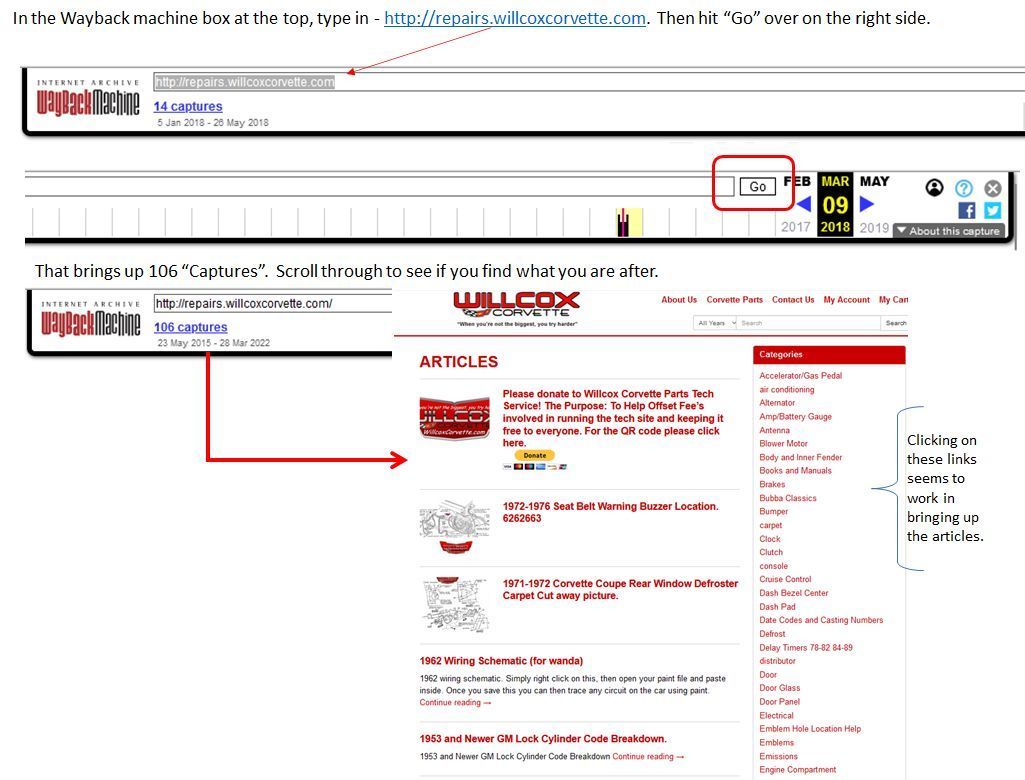 What happened to all the information on wilcoxcotvette.com - CorvetteForum - Chevrolet Corvette ...
