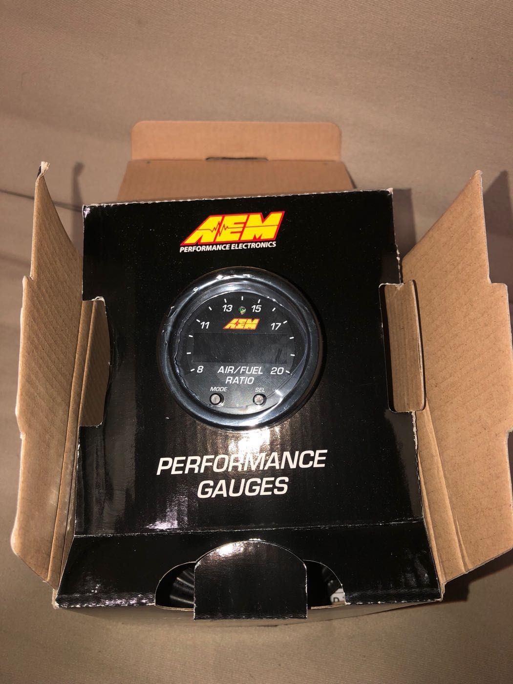 FS (For Sale) AEM Wideband AFR Kit w/Mighty Mouse Dual Gauge Pod ...