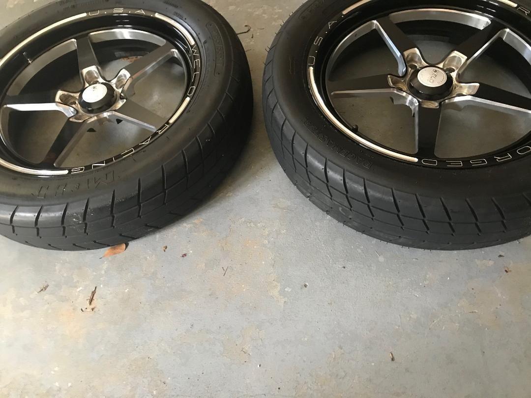 FS (For Sale) 17x4.5 Weld Racing Front Runners with M&H tires ...