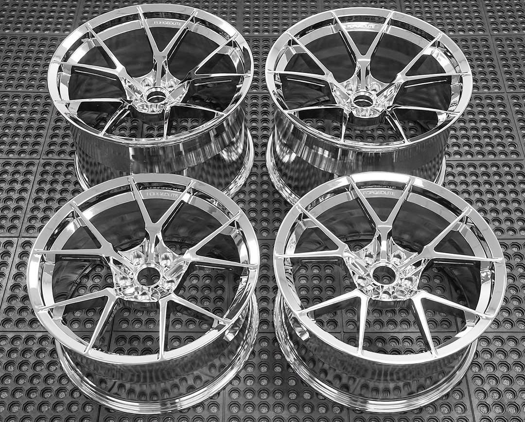 Forgedlite MC5 Triple Chrome - In Stock Ready to Ship - Wheel Designers ...