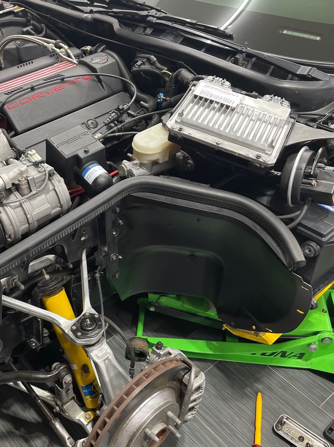 ECU, Battery and Oil Filter decals - CorvetteForum - Chevrolet Corvette ...