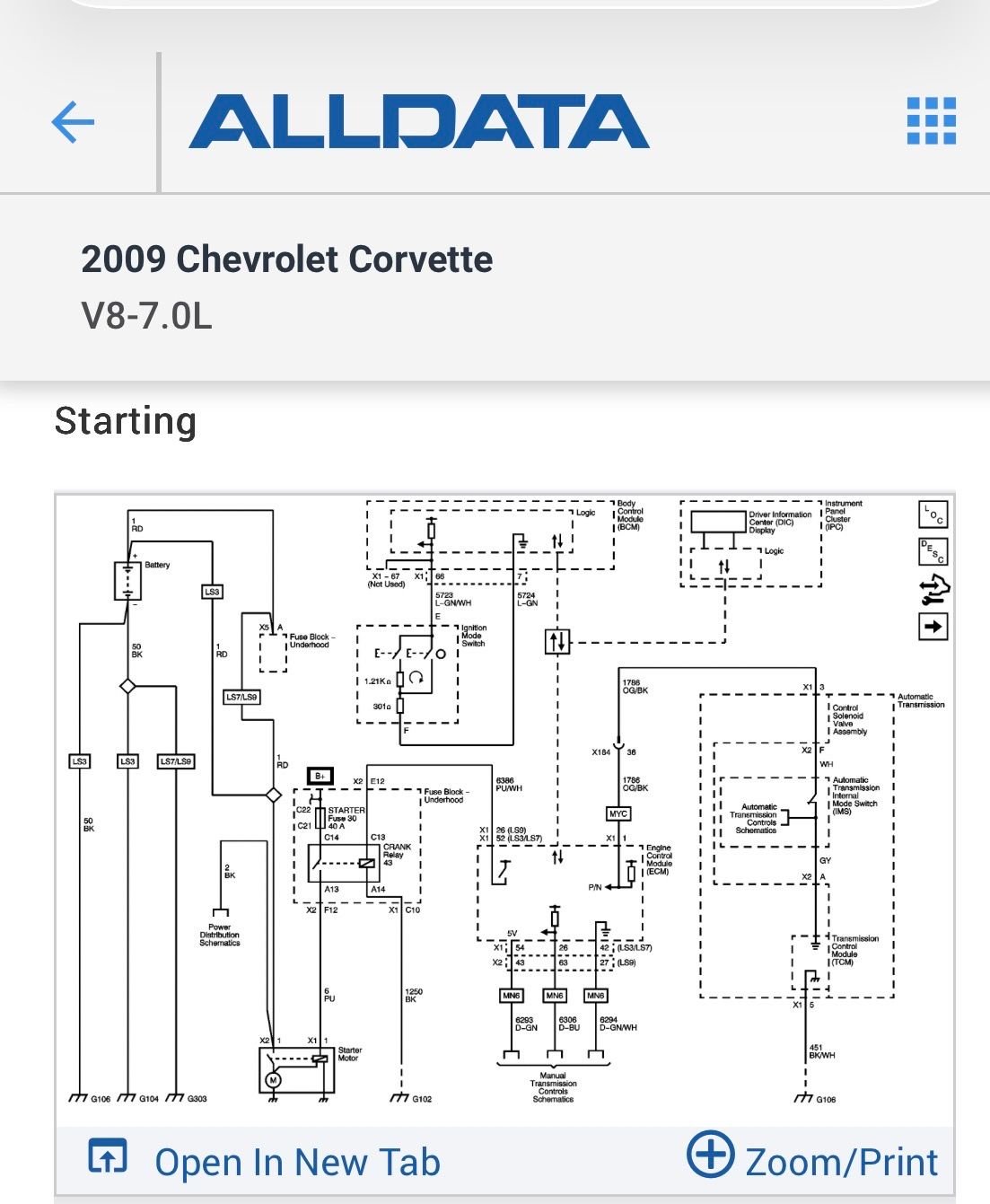 Z06 Electrical diagnostic help needed - no crank! - CorvetteForum ...