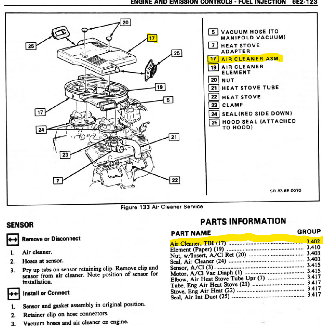 Air cleaner gasket replacement - CorvetteForum - Chevrolet Corvette ...
