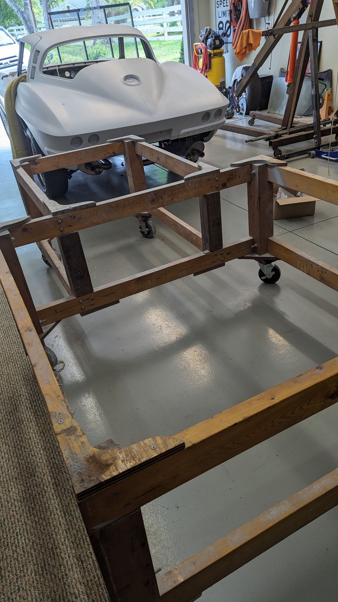 C2 Wooden restoration jig for C2 body. - CorvetteForum - Chevrolet ...