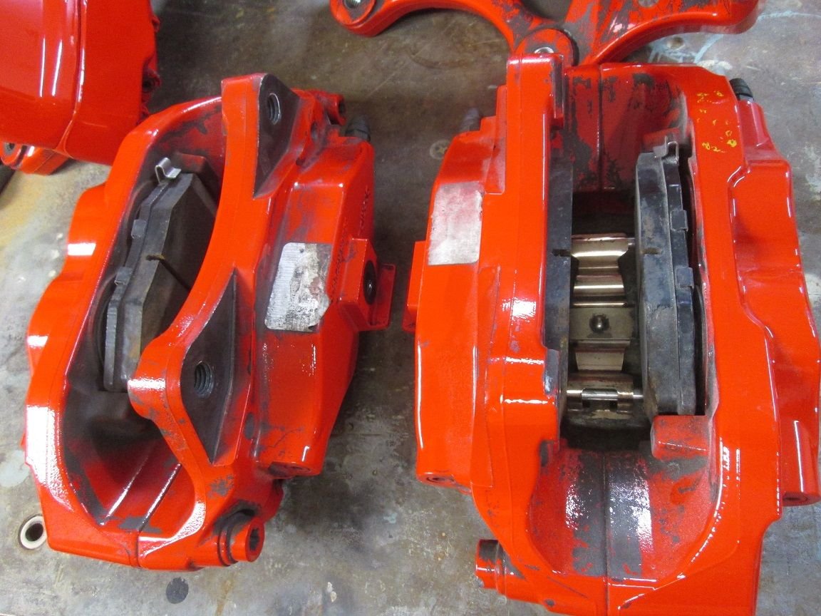 FS (For Sale) Red Z51 Brembo brake caliper set front and rear ...