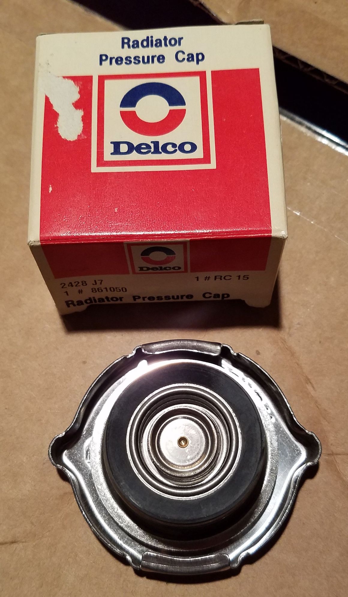 AC Delco RC15 NOS Radiator Cap - CorvetteForum - Chevrolet Corvette ...