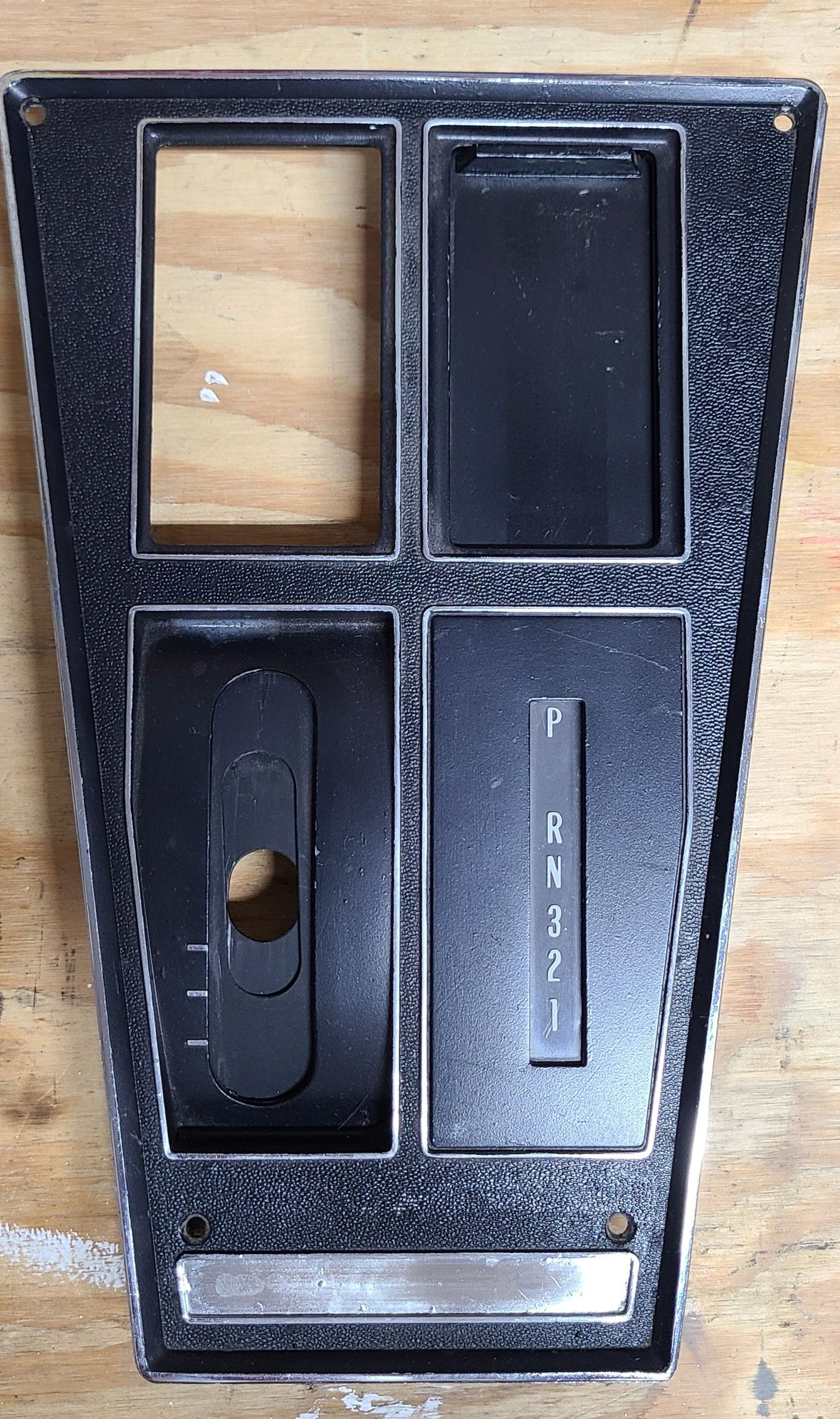 FS (For Sale) 75-76 Auto shifter console plate w/ AC - CorvetteForum ...