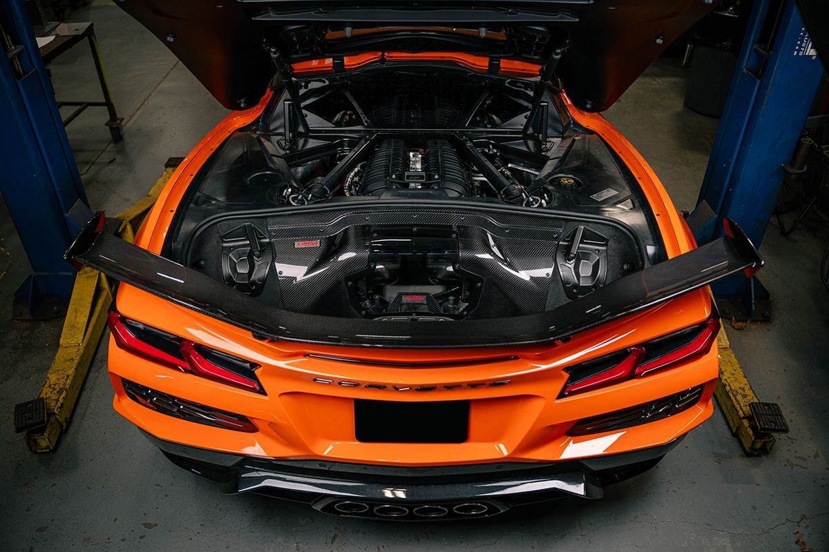 JUST RELEASED! NEW Corsa Carbon Fiber Intake For C8 Z06 - CorvetteForum ...