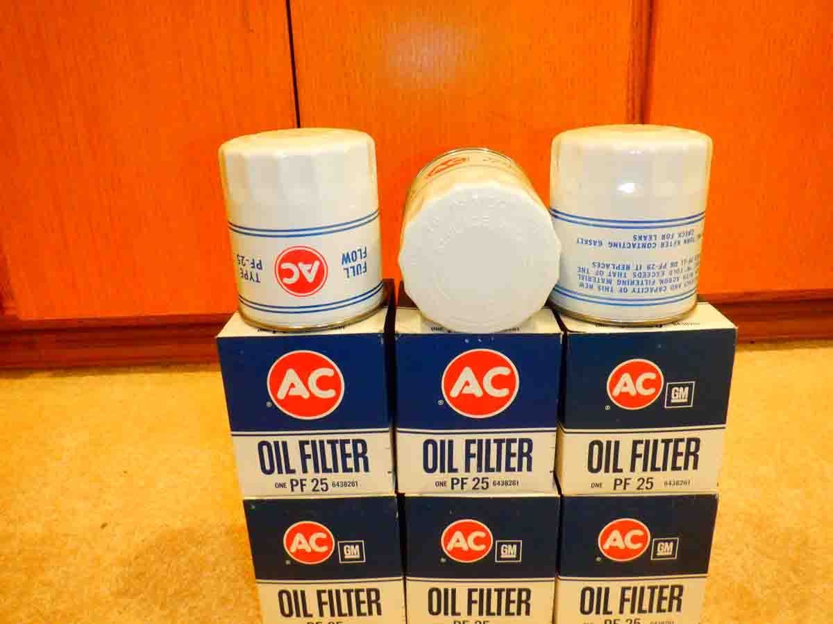FS (For Sale) NOS AC Delco PF-25 oil filters embossed on bottom ...