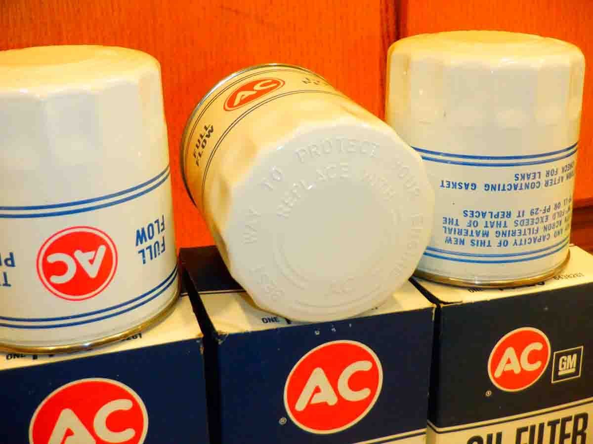 FS (For Sale) NOS AC Delco PF-25 oil filters embossed on bottom ...