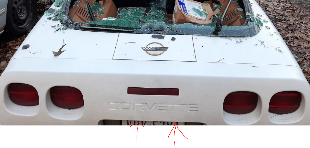 rear glass shattered - CorvetteForum - Chevrolet Corvette Forum Discussion
