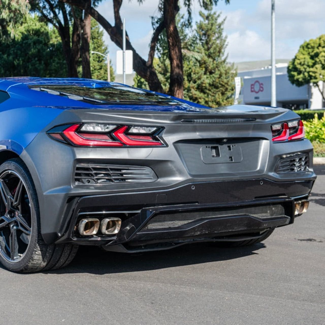 SCP Presents 2020-2024 Corvette C8 Z06 Conversion Rear Bumper Kit ...
