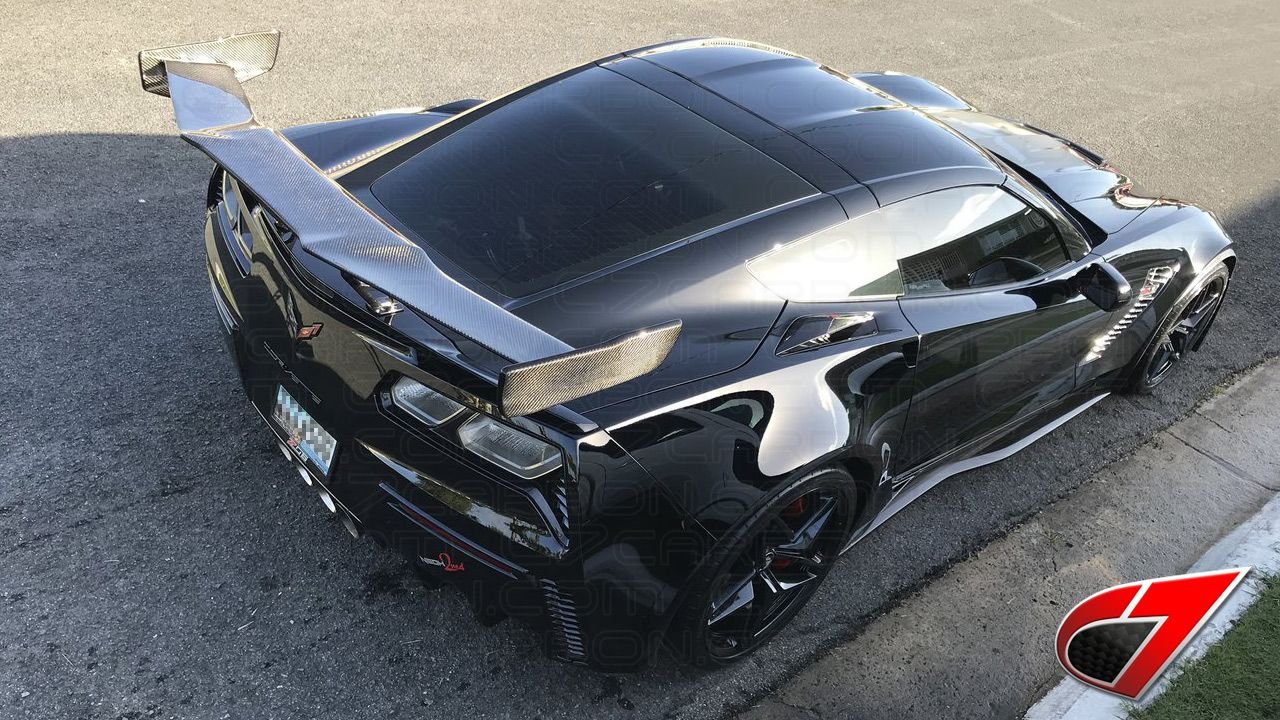 FS (For Sale) C7 ZR1 ZTK Carbon Fiber Wing & Brackets - Group Buy ...