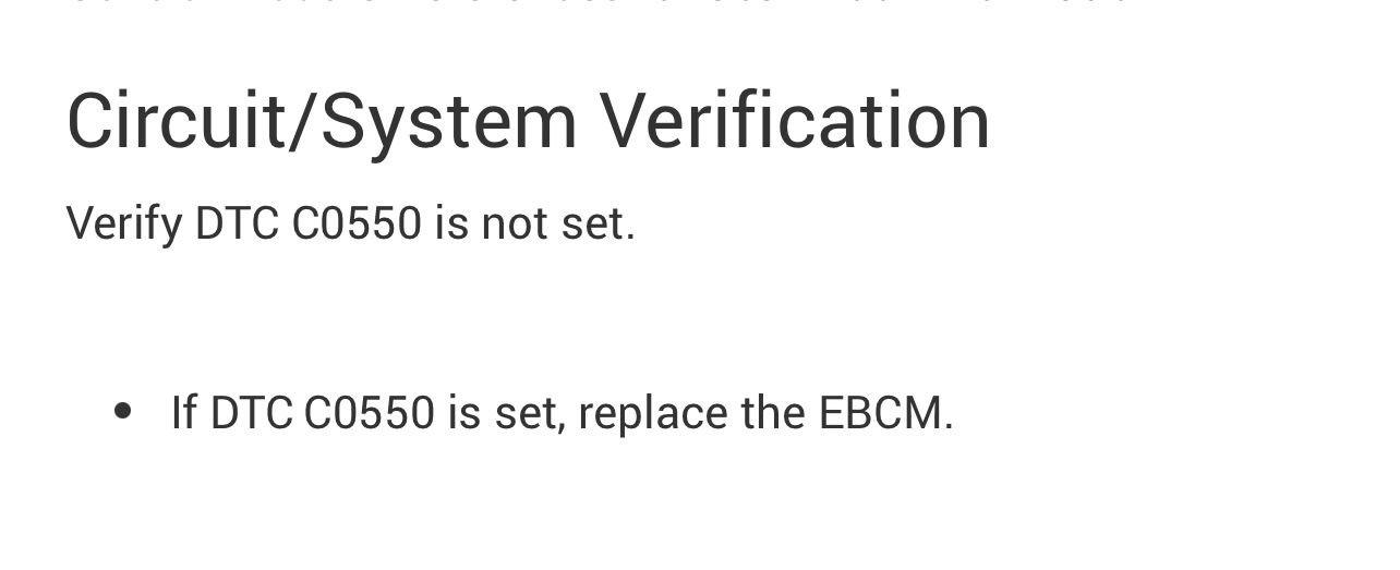 C6 Z06. EBCM fried? Code C0550 - CorvetteForum - Chevrolet Corvette ...