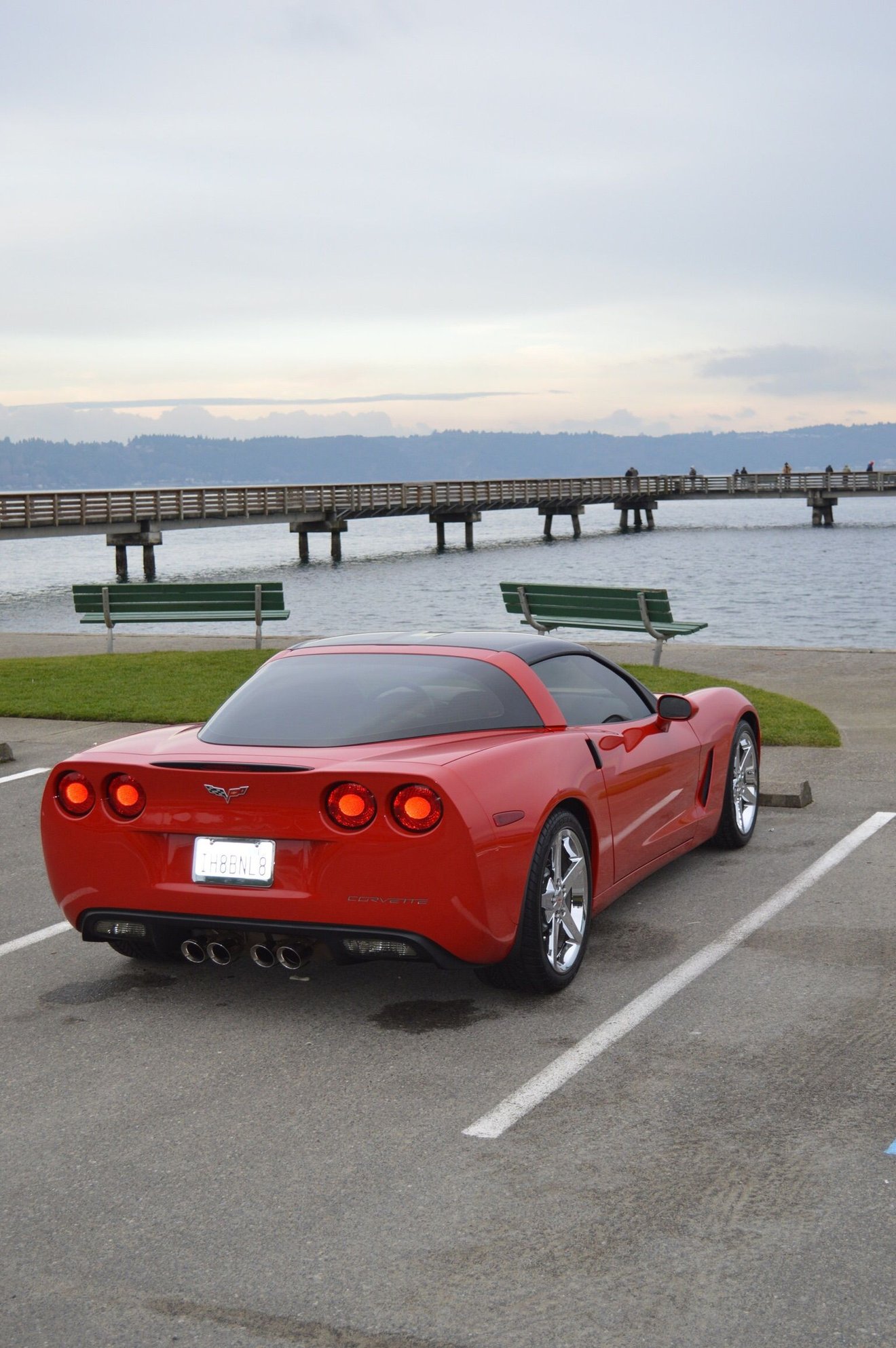 C6 in Torch Red lets see pics of your wheel choice! - CorvetteForum ...