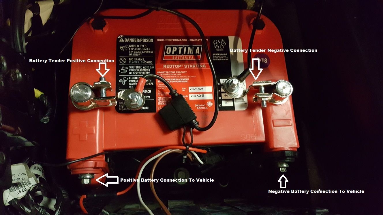 New Battery Installed-Battery Tender Issue? - CorvetteForum - Chevrolet ...