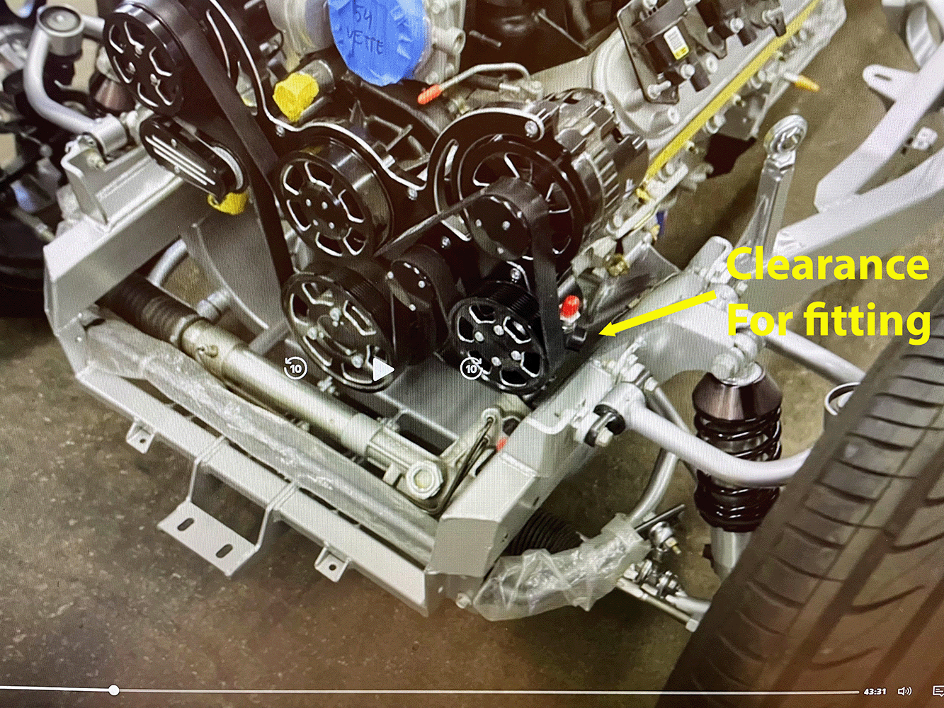 C1 LS3 With CVF Wraptor Accessory Drive in AME Chassis? - CorvetteForum ...