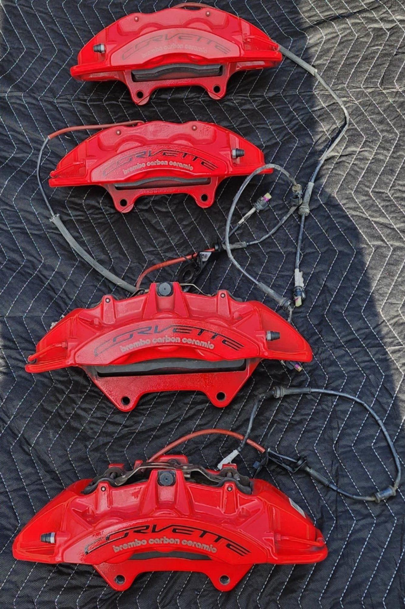 FS (For Sale) CORVETTE Carbon Ceramic Brake Calipers Z07 2014-2019 ...