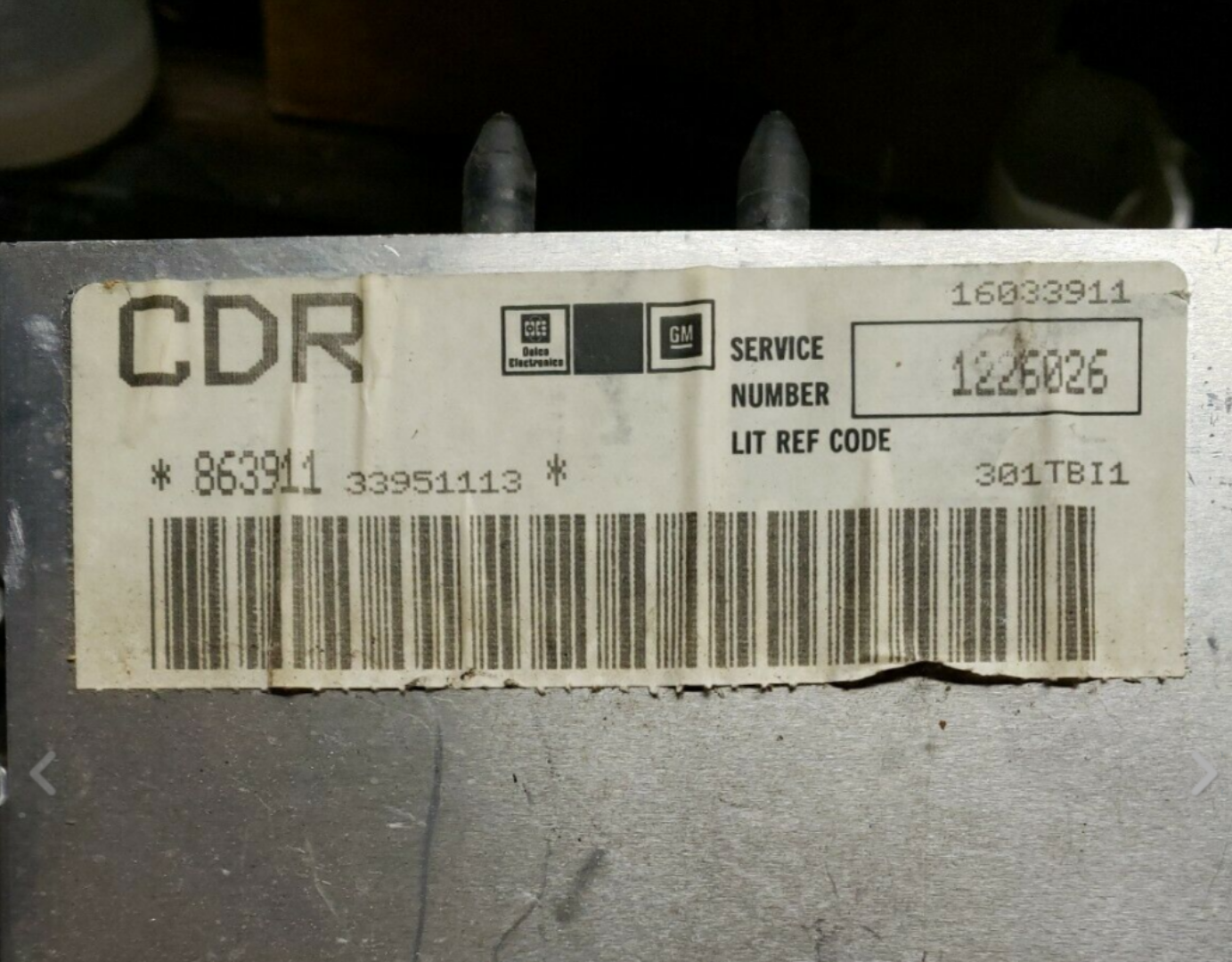 ECM identification - CorvetteForum - Chevrolet Corvette Forum Discussion