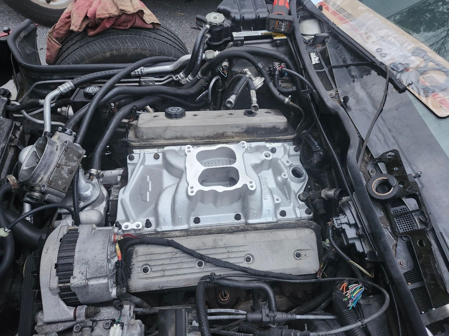 Lt1 carb conversion progress - CorvetteForum - Chevrolet Corvette Forum ...