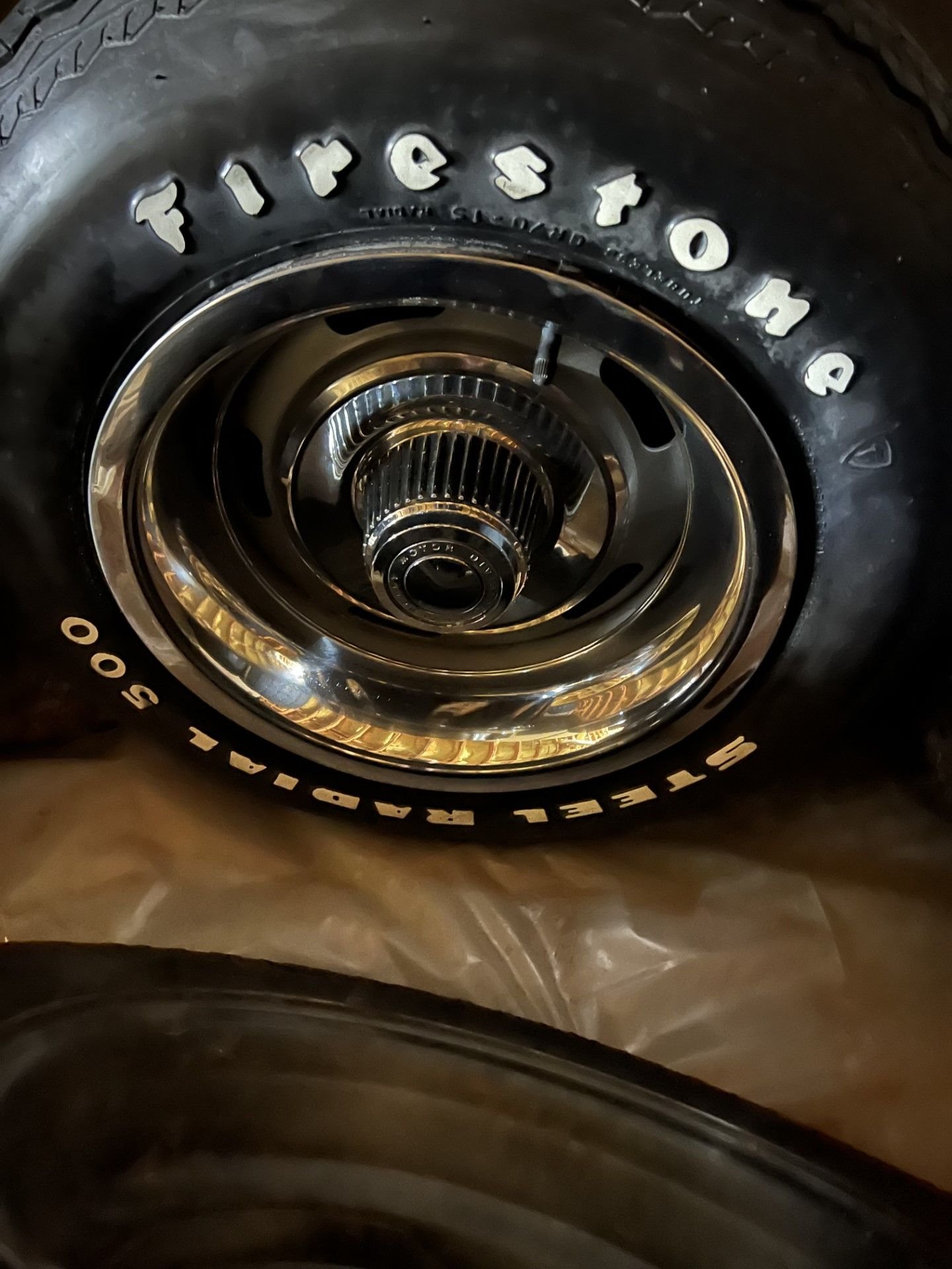 FS (For Sale) 5 Firestone 500 Steel Belted Radial GR70-15 Tires NCRS+ ...